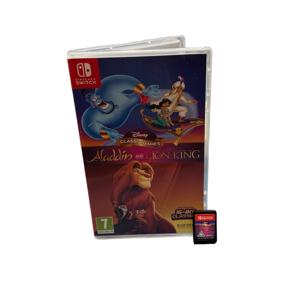 Pre-owned Disney Classic Games: Aladdin & The Lion King Switch - Own4Less
